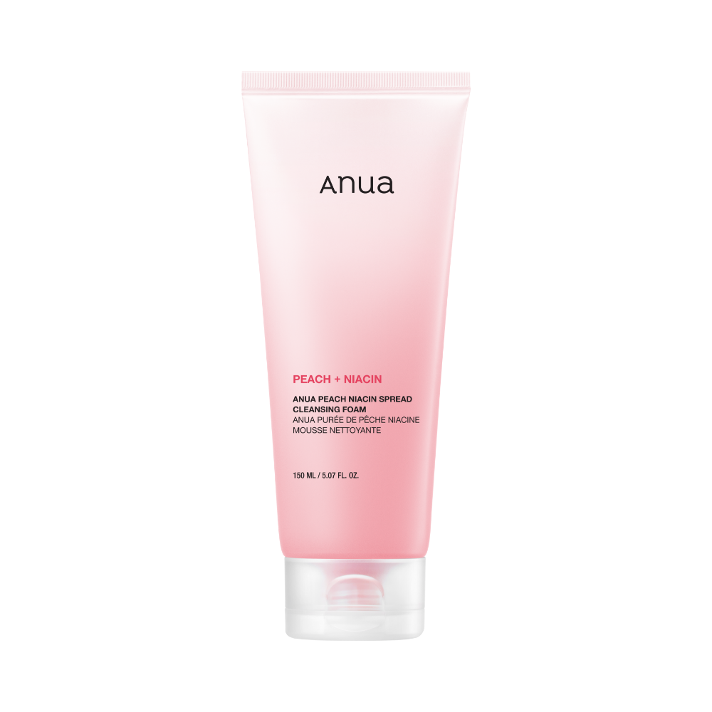Anua Anua Peach Niacin Spread Cleansing Foam 150ml | Luxury Korean ...