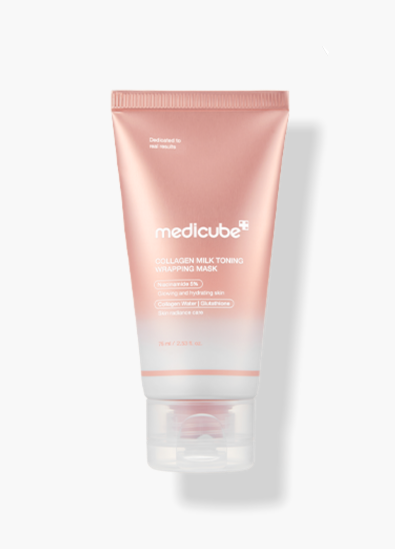 medicube medicube Collagen Milk Toning Wrapping Mask 75ml | Luxury ...
